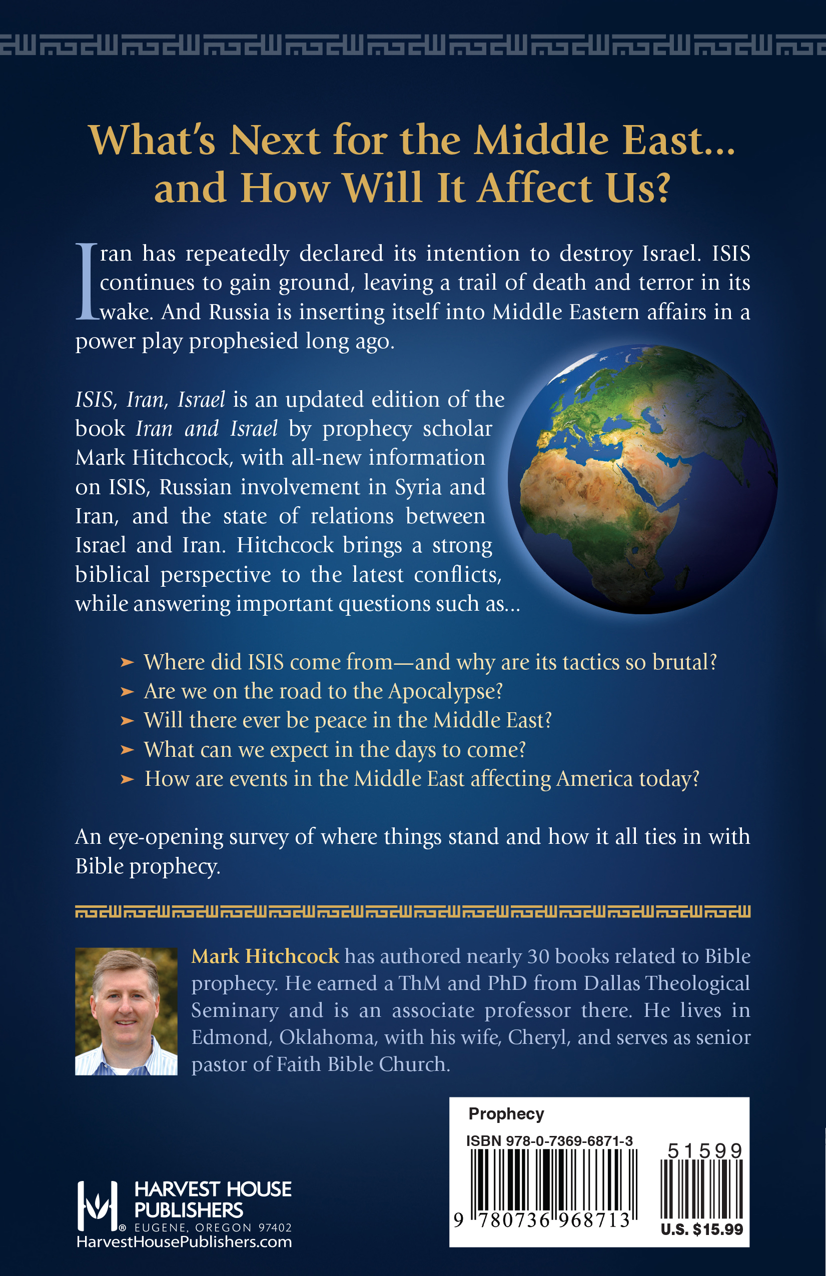 ISIS, Iran, Israel | Harvest House Publishers